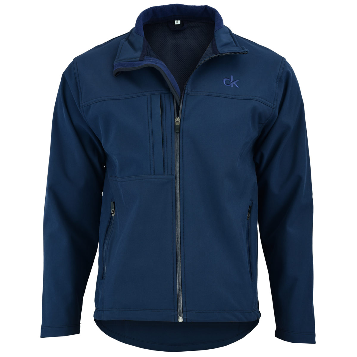 Waterproof Softshell Jacket Navy Blue-Dragon Sports